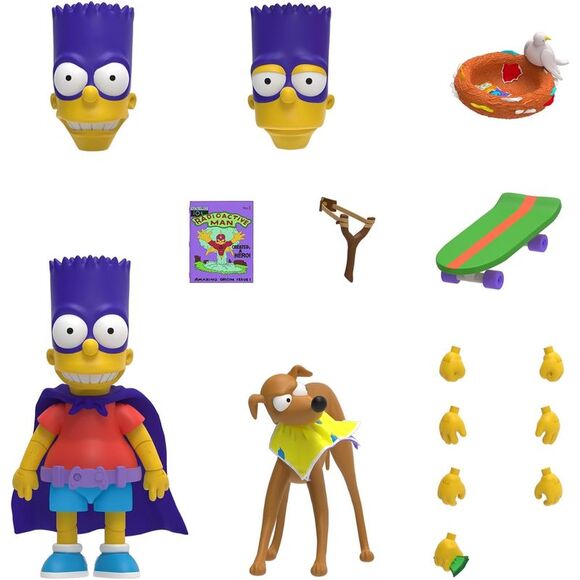 Super7 | Toys | The Simpsons Ultimates Wave 2 Bartman | Poshmark